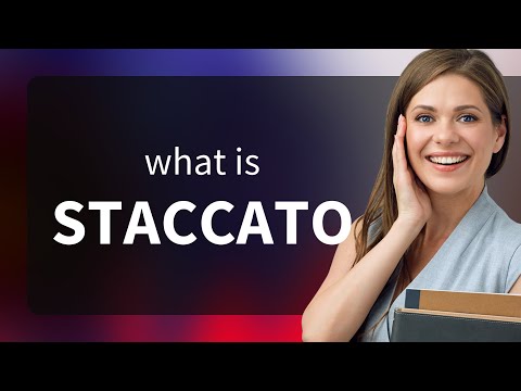Unpacking "Staccato": A Fascinating Word Journey!