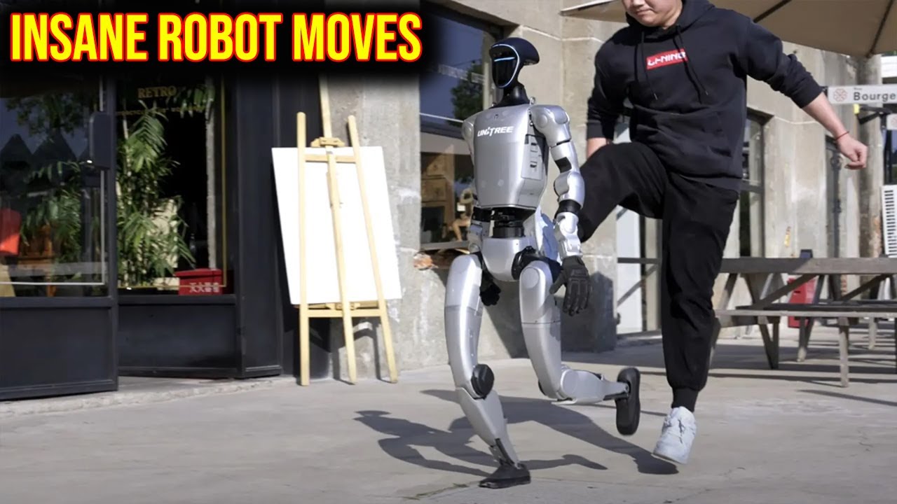 Unitree G1 Shows Insane Agility — First Humanoid Kip-Up!