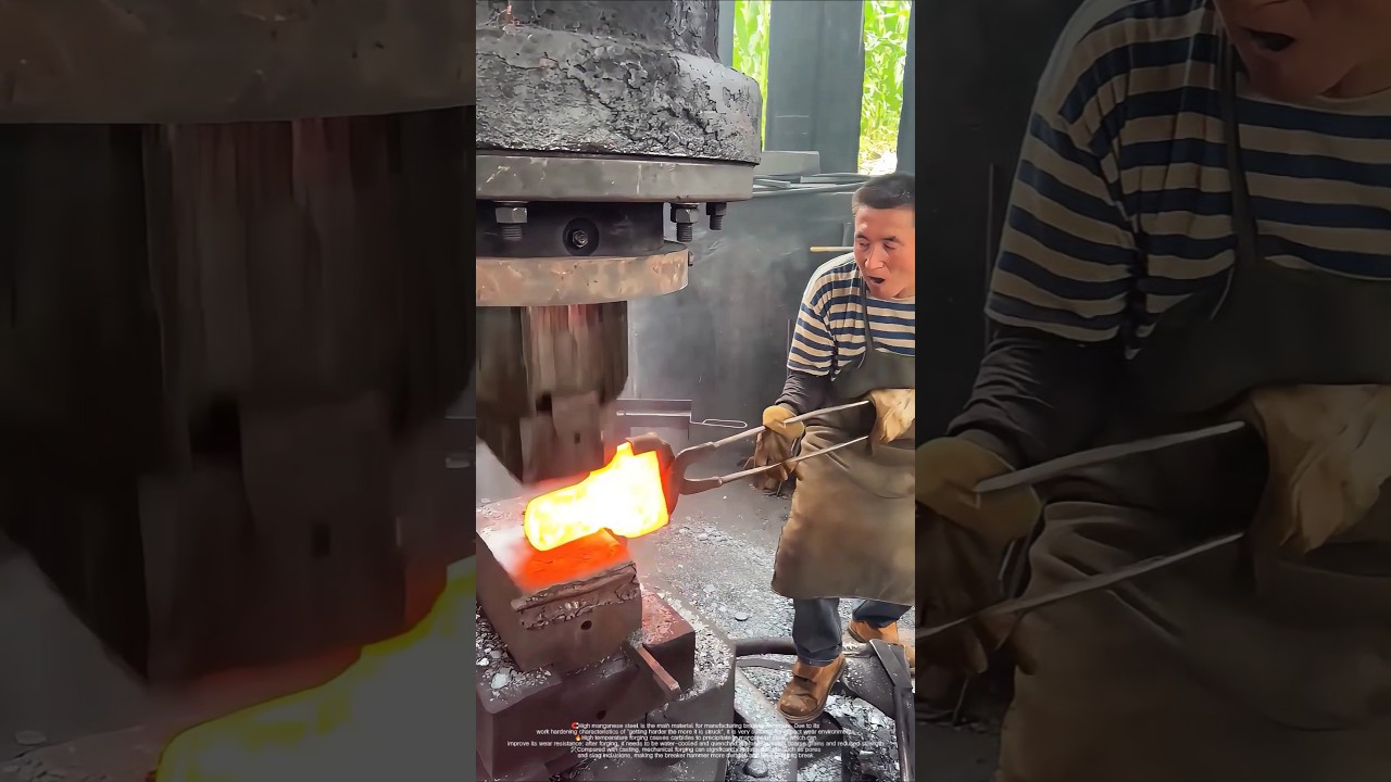 Mining hammer forging process - good tools and machinery improve work efficiency