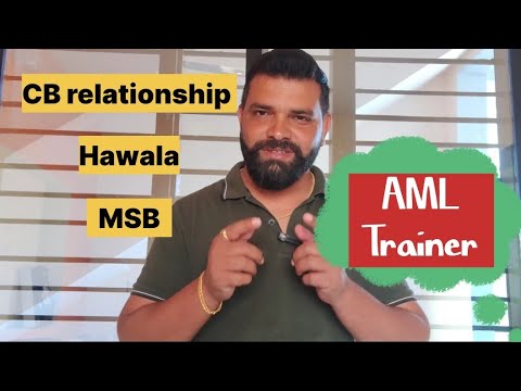 CAMS important Topics 1) Correspondent Banking 2) Hawala and 3) MSB #antimoneylaundering