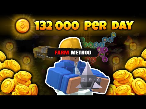 The BEST WAY to AFK FARM Coins/Skills IN TDS! (Updated) (Roblox)