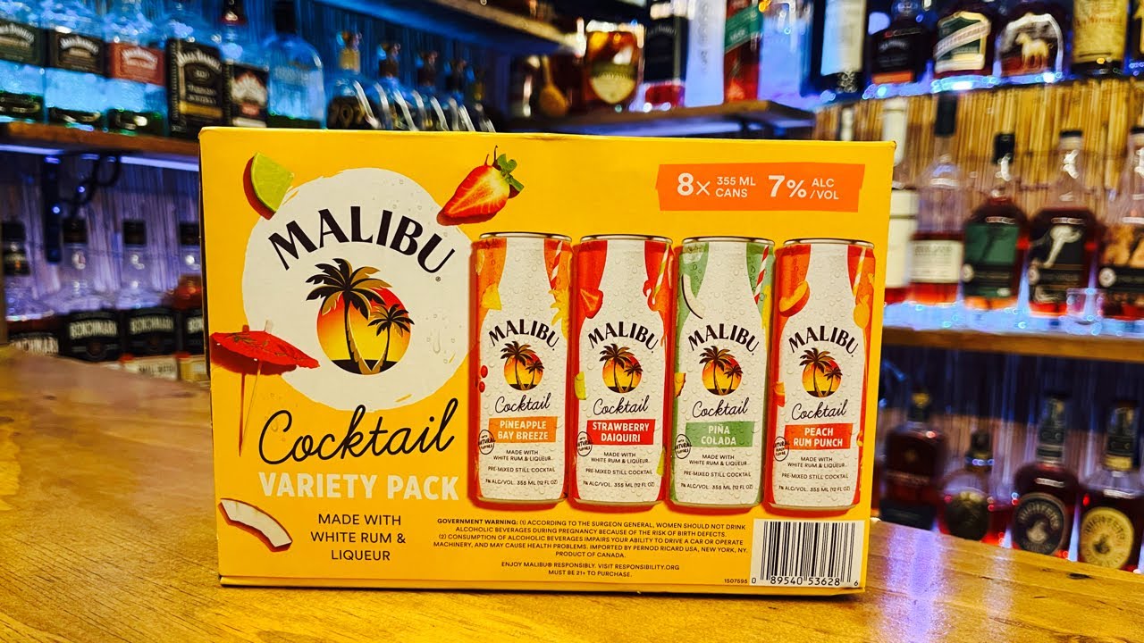 Malibu Cocktail Variety Pack Review.
