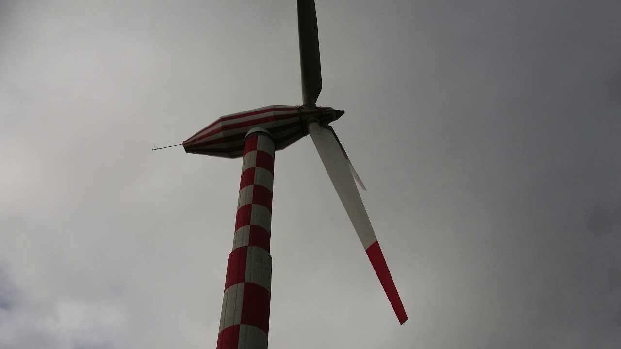 World famous TVIND WIND TURBINE the oldest modern WTG in the world, Denmark 🇩🇰