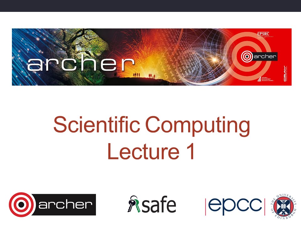 Scientific Computing : Lecture1