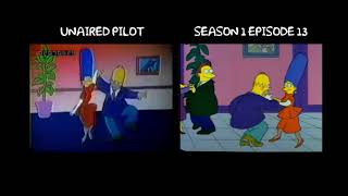 The Simpsons Pilot Episode Reupload & Unaired Pilot Comparison ...