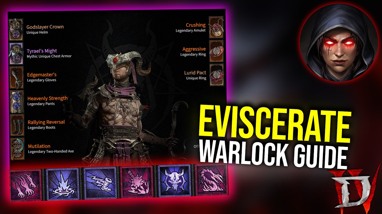 Eviscerate Warlock Leveling Guide for Diablo IV Season 13 - Season of ...