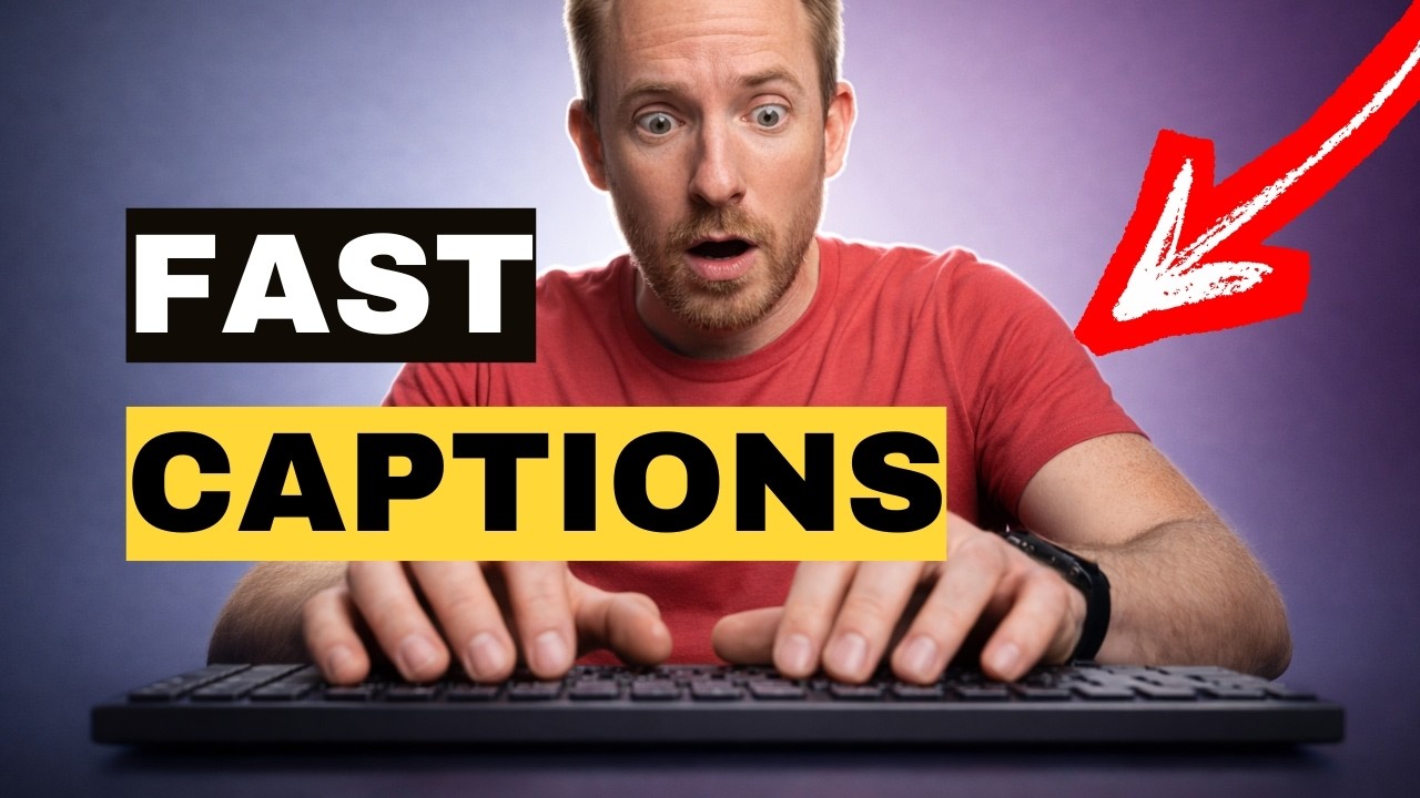 How To Add Subtitles To Video - Captions Made EASY