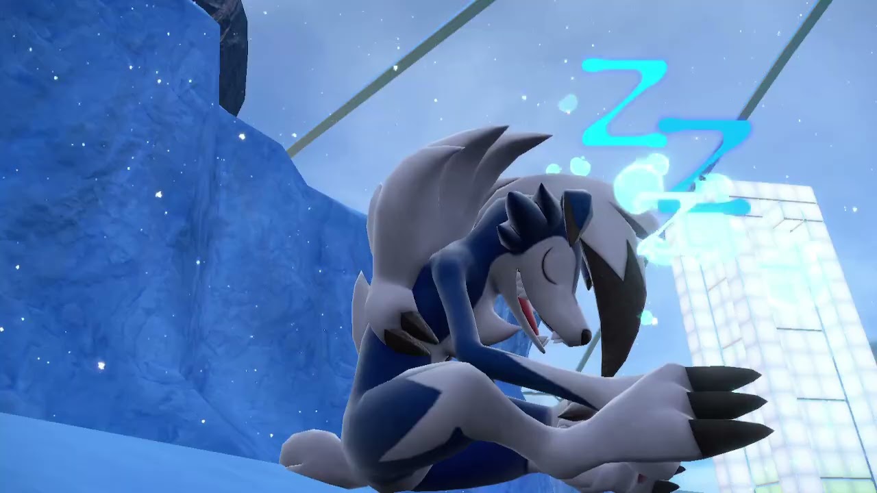 Slumbering Lycanroc Midnight Shiny 🫧💤