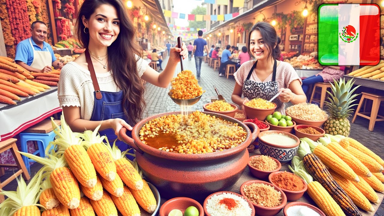 Estos ELOTES Solo México Puede Ofrecer 🌽🇲🇽😲 #elotes #esquites