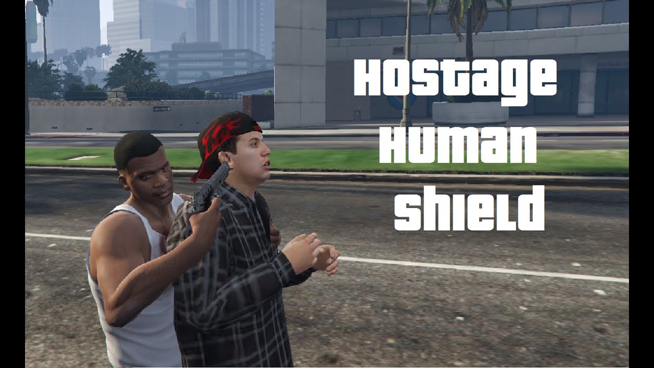 Hostage Human Shield - GTA 5