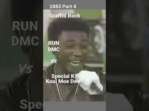 1984 Rap Battle 4! #RunDmc #koolmoedee #graffitirock #battlerap #jammasterjay