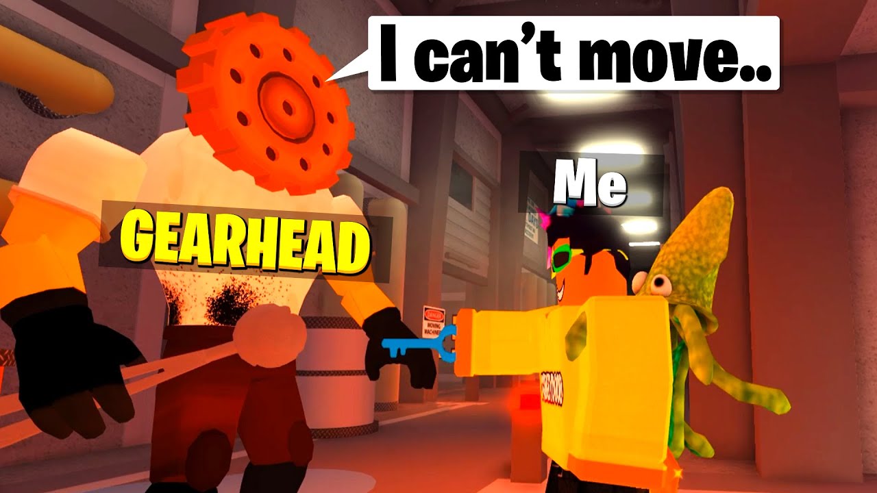 i broke gearhead in Jerry floor 2.. (Roblox)