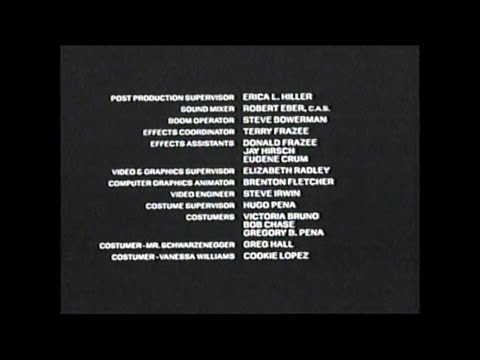 Eraser (1996) End Credits (TBS 2007/2008)
