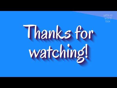 How to say "ascent's"! (High Quality Voices)