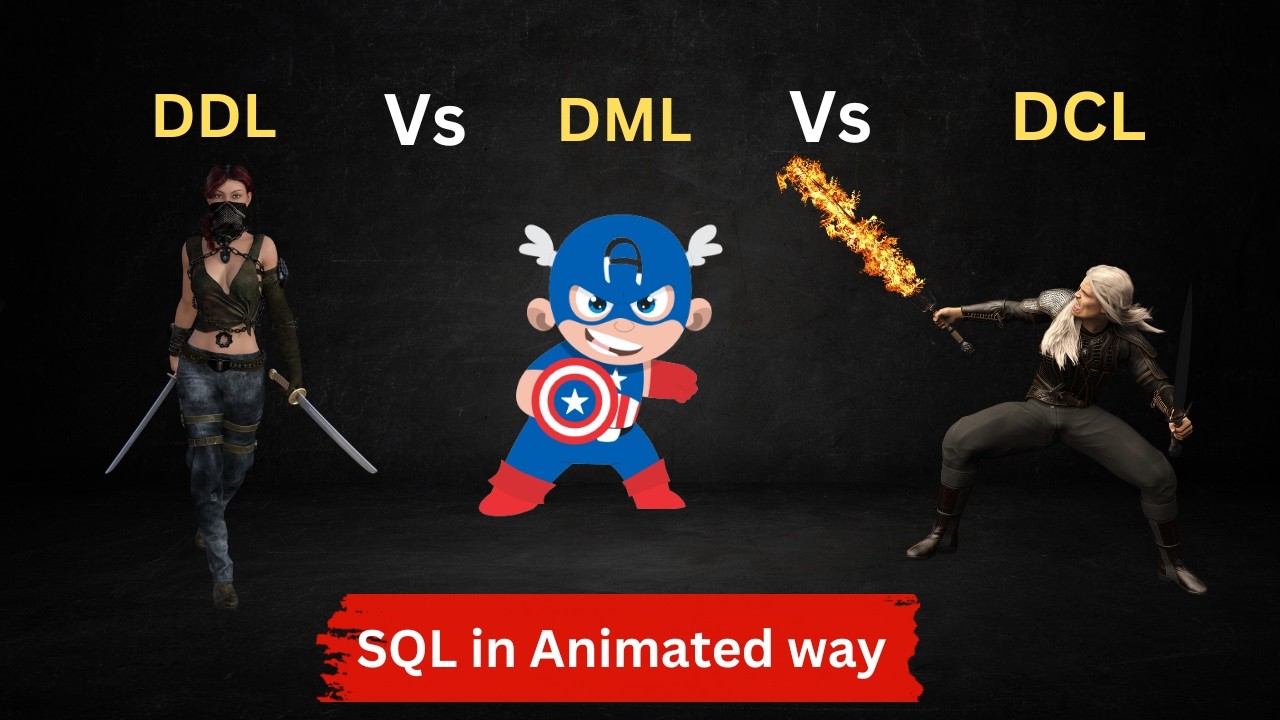 Different types of Commands in SQL | DDL vs DML vs DCL