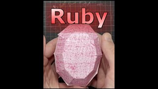 Ruby Jewel Stone2 coloring page Free Printable! Nurieworld-Japan