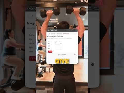 Track your body fat like the Navy does it.