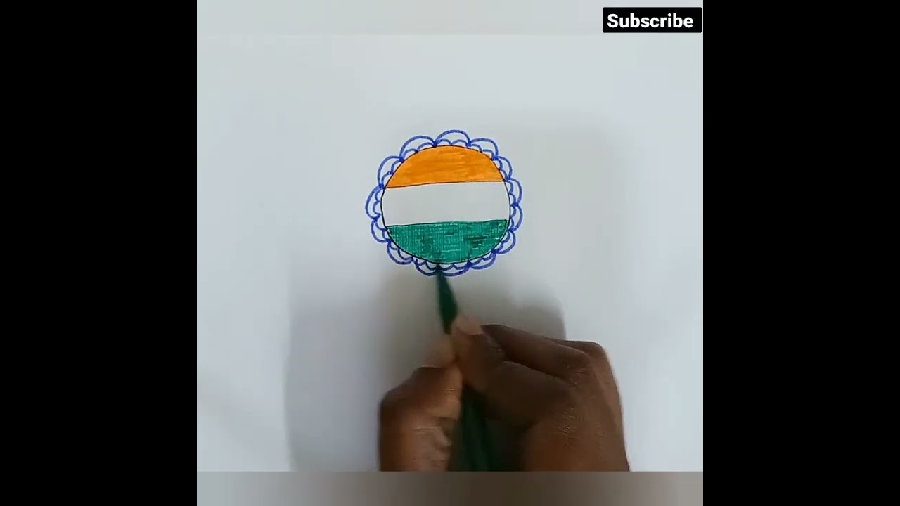 Free Vector | Indian Flag Label Design | #shorts | #india