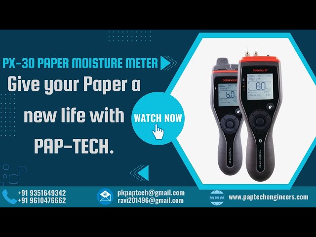 Paper Moisture Meter - Delmhorst PX-30 Paper Moisture Meter For Lab ...