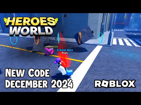Roblox Heroes World New Code December 2024