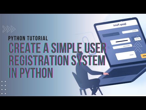 Create a Simple User Registration System in Python