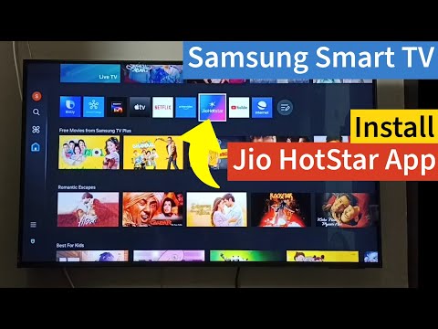 Install Jio Hotstar App on Samsung Tizen Smart TV | Easy Setup for All Tizen OS Models