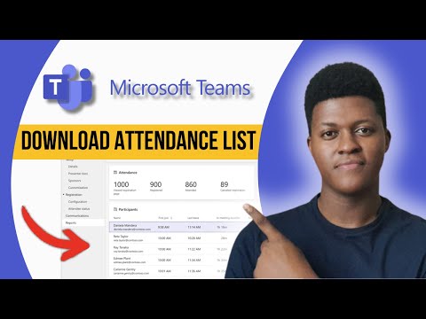 How To Download Attendance List in Microsoft Teams After Meeting (2025)