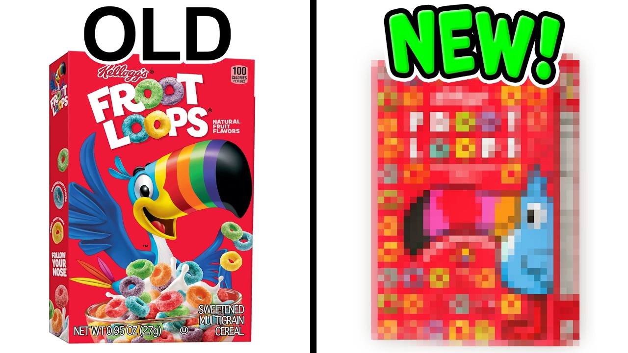 I Made Famous Cereal Boxes “Better