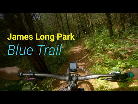 Riding the Blue Trail at James Long Park in Haymarket VA