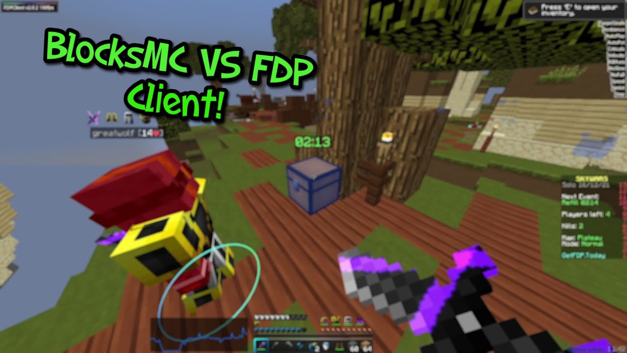 FDP Client VS BlocksMC