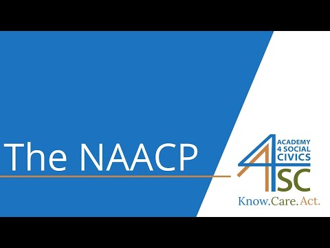 The NAACP: A National Fight for Equality - Civil Rights in the US Series | Academy 4 Social Change