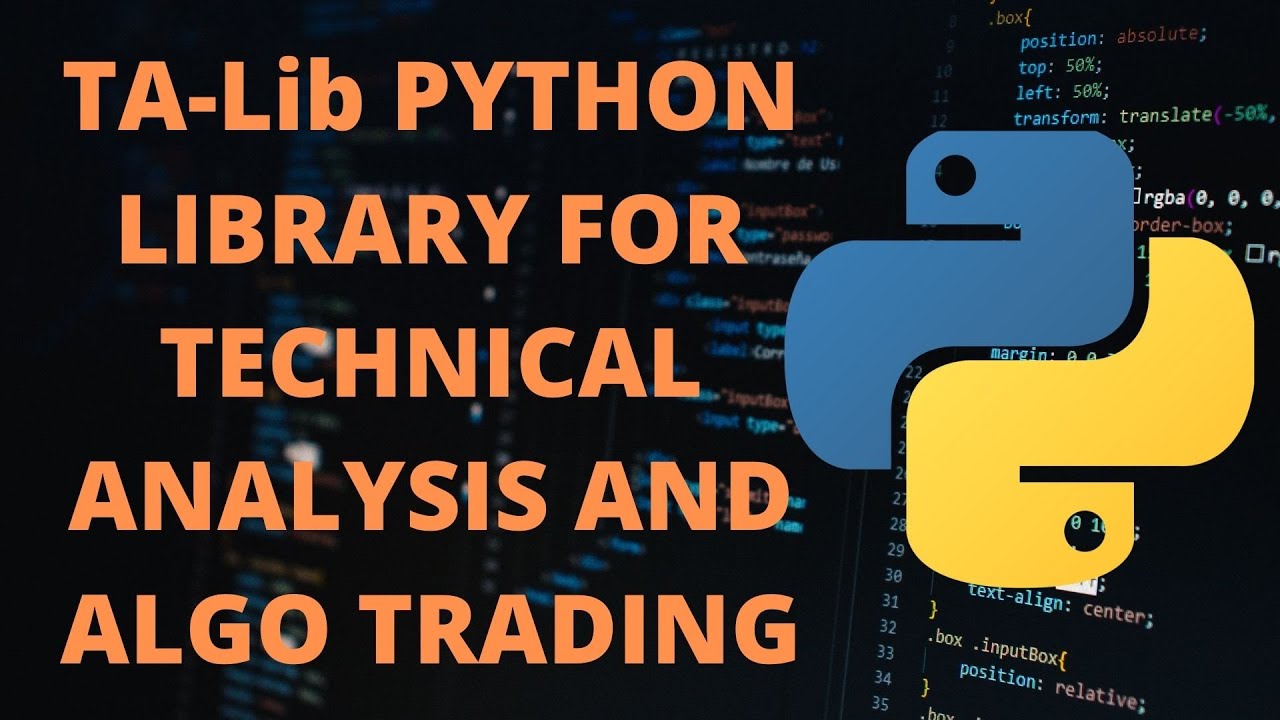 TA Lib Python Library for Technical Analysis and Algo Trading | Installation on Window (2021)