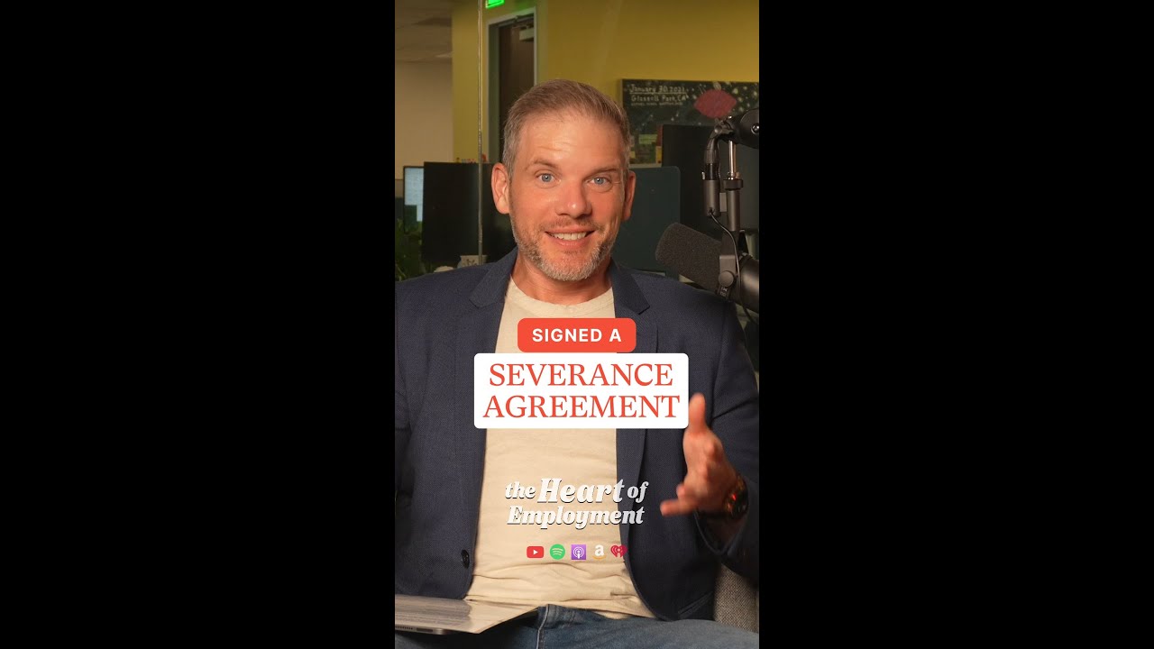 What happens if you sign a Severance Agreement? #California #EmploymentLaw