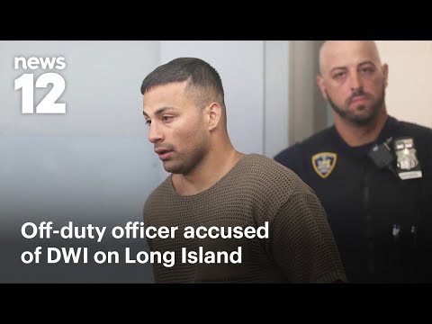 Police: Drunk off-duty police officer struck pedestrian in Huntington, charged with DWI | News 12