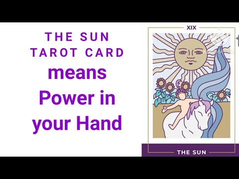 The Sun Tarot card meaning in Hindi♾️