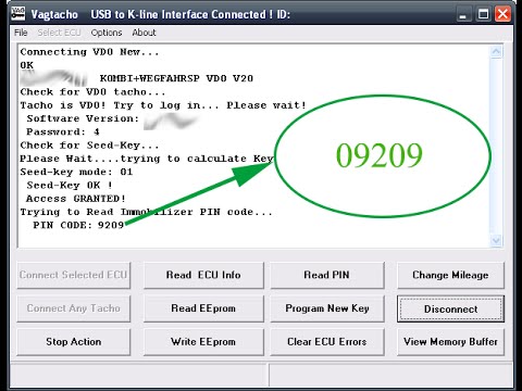 how to find pin code for immobilizer in 60 sec