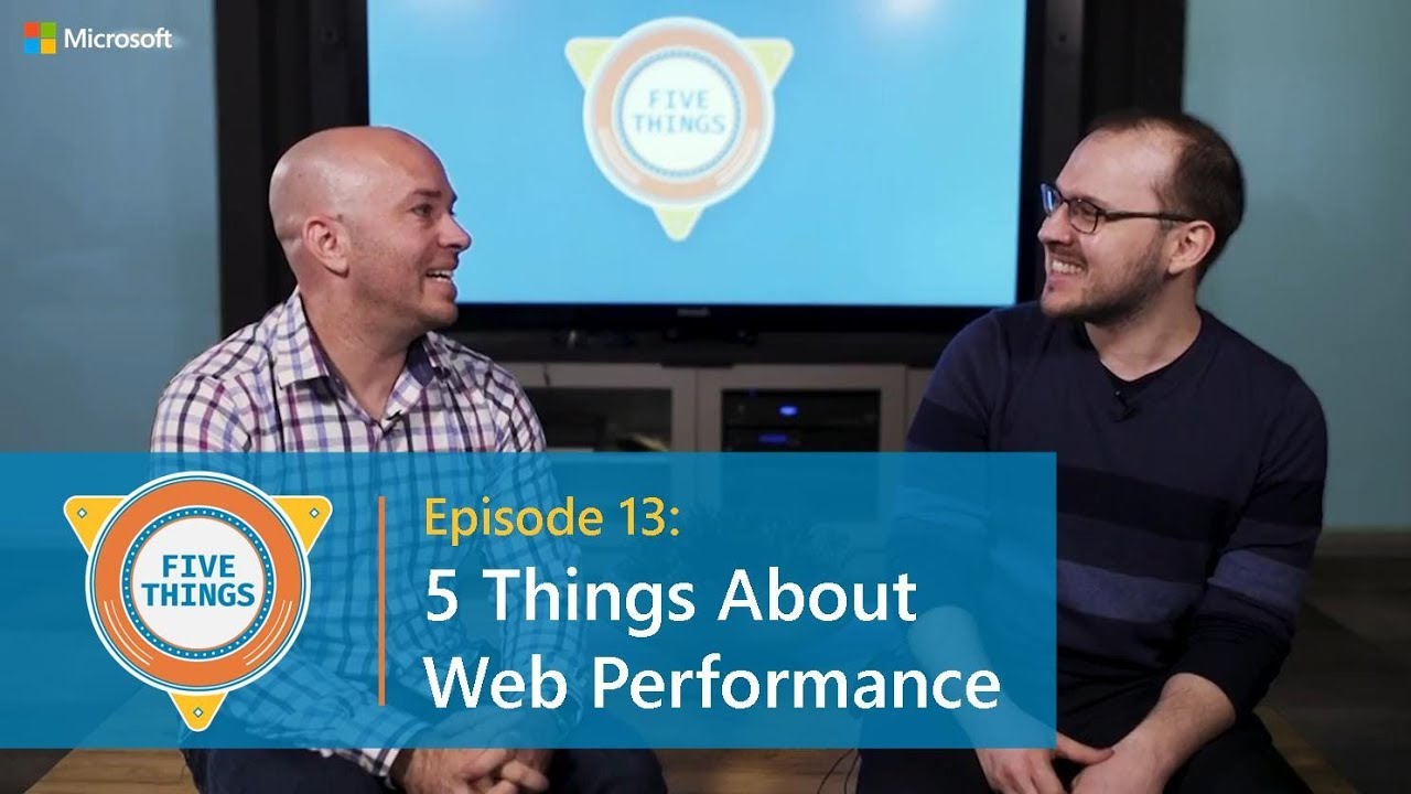 #FiveThings About Web Performance