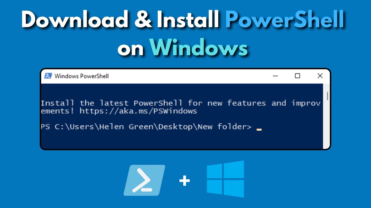 How to Download and Install PowerShell on Windows