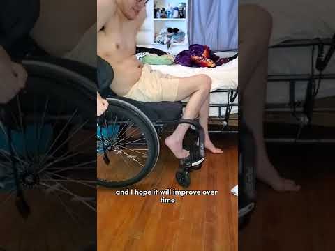 How To Transfer As A QUADRIPLEGIC With No Sliding Board(SCI Explained) #spinalcordinjury #shorts