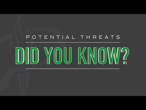 Did You Know? - Potential Threats