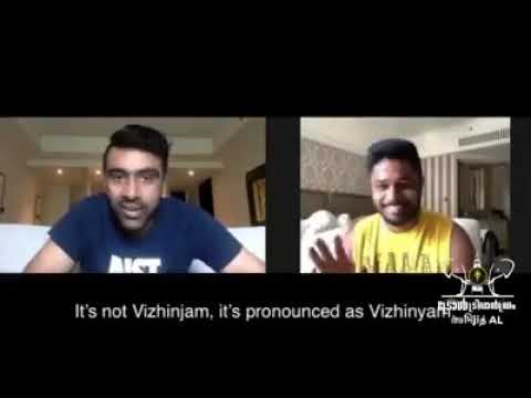 sanju samson vizhinjam pronounce