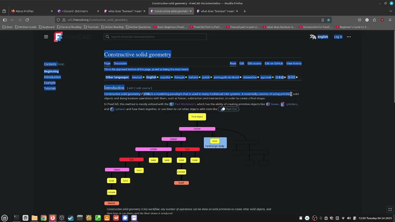 73 what is Constructive solid geometry?