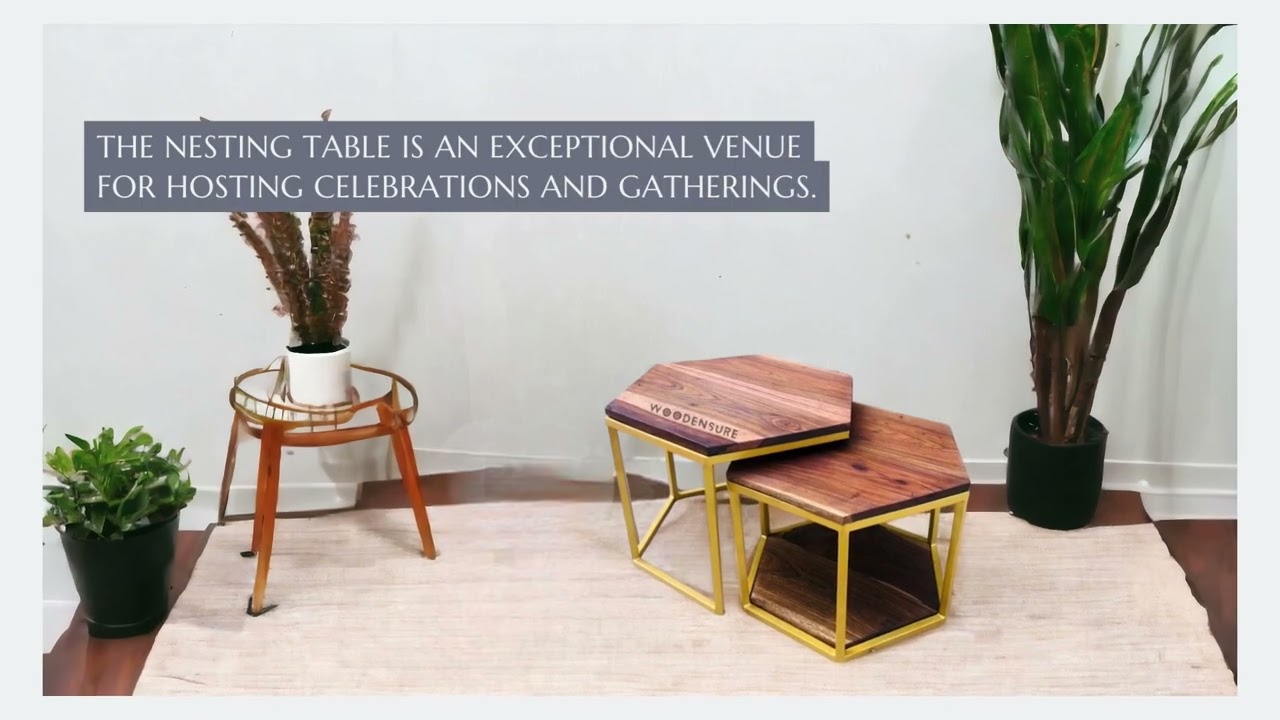 Space Saving Magic! Nesting Tables: Transform Your Living Room with NESTING TABLES