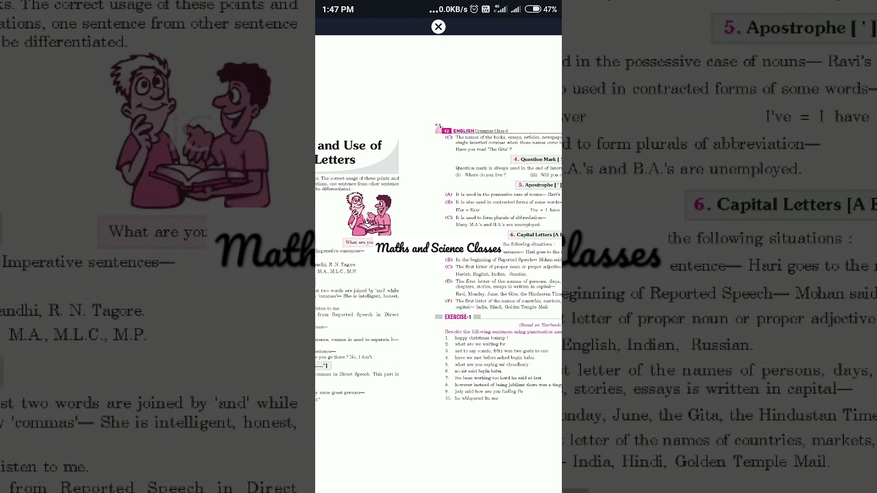 #english Punctuation and Use of Capital Letters #english Student Advisor Book pdf Notes