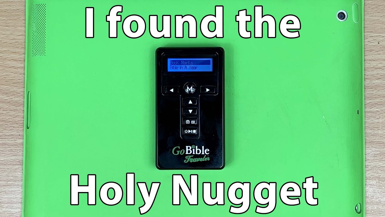Even Jesus made an MP3 player...