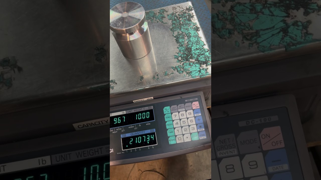 Calibration adjustment of a Digi DC-190