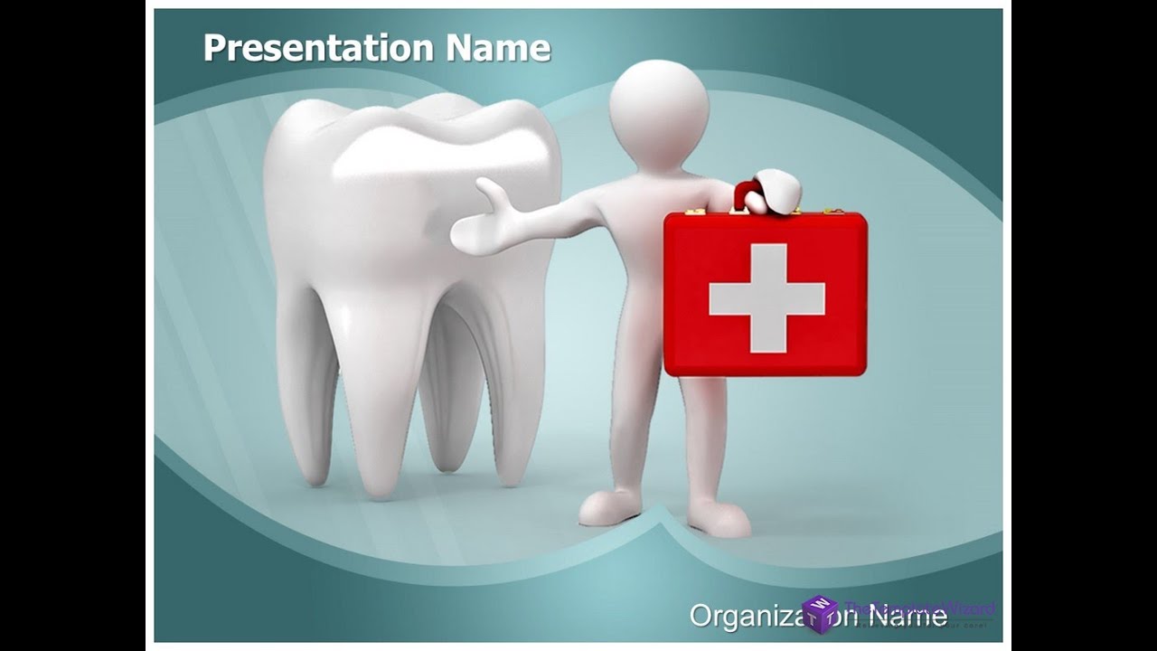 Dental Doctor PowerPoint Presentation Template - TheTemplateWizard