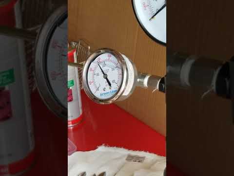 M130 Injector opening pressure