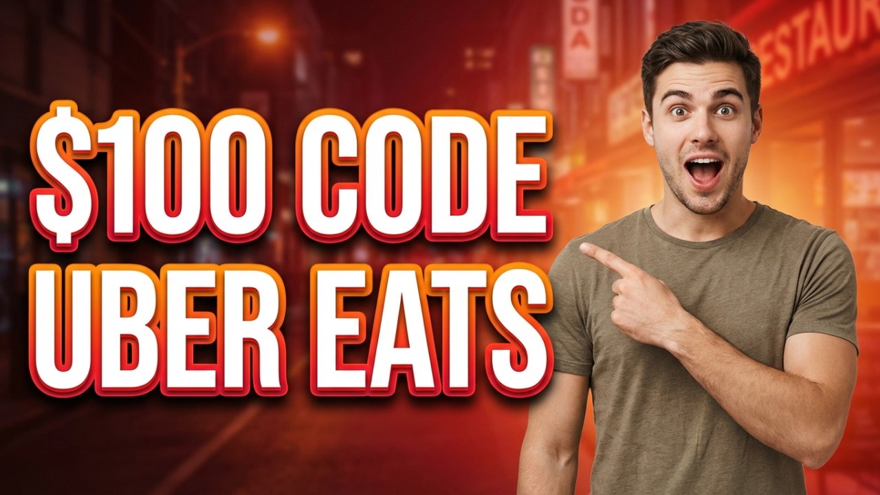 Uber Eats Promo Code (2026) $100 Uber Eats Coupon Code for EVERYONE!