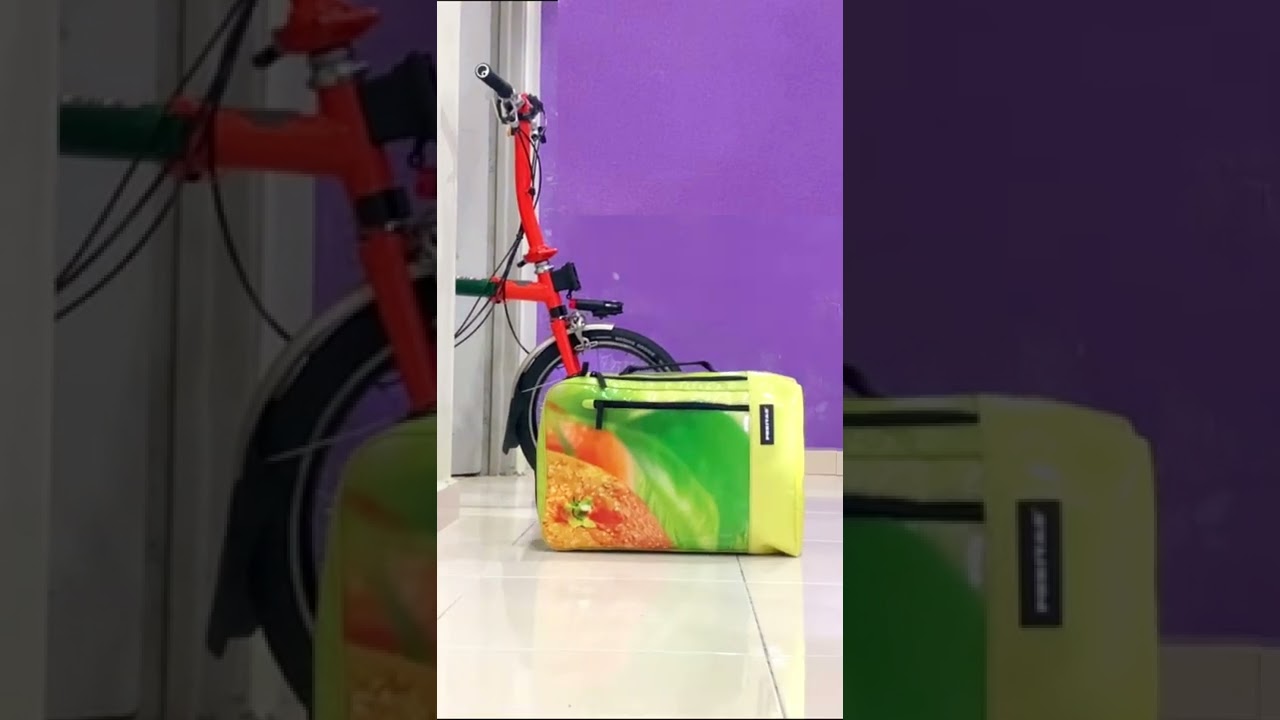 Aku sebuah beg. Freitag coltrane x brompton.